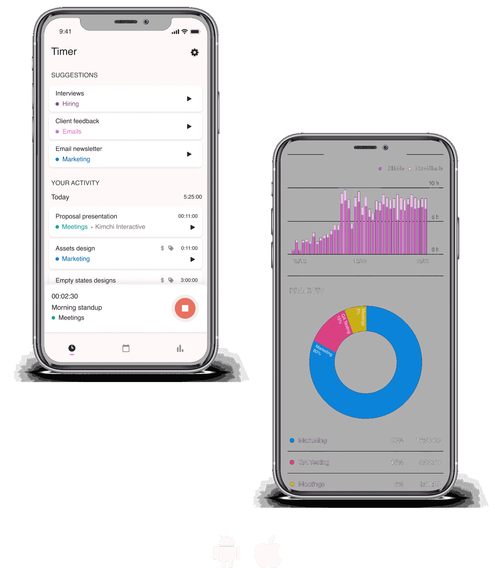 Toggl Track Mobile Apps - Track Time On Your Phone