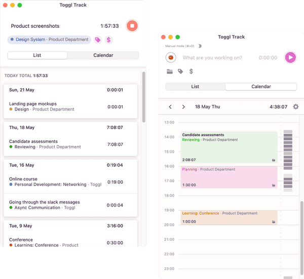 FREE Mac Time Tracker | Toggl Track