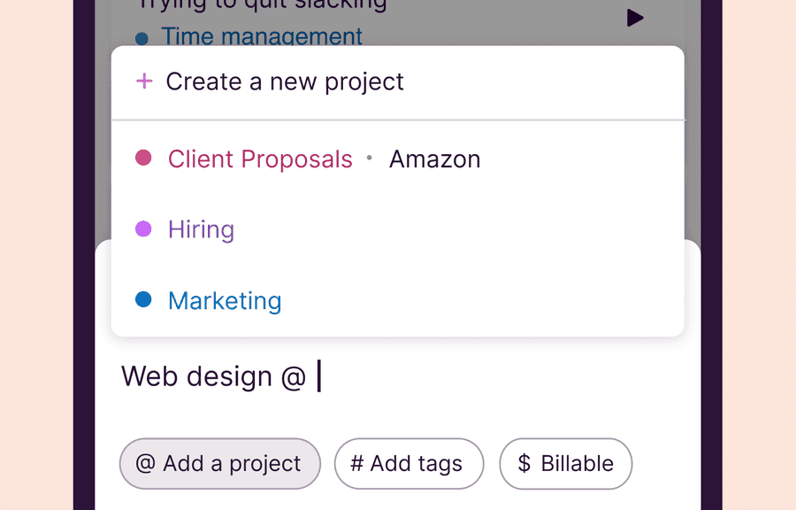 Free Time Tracking App for Android | Toggl Track