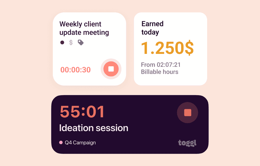 Free Time Tracking Mobile Apps: Track Time On Your Phone | Toggl Track