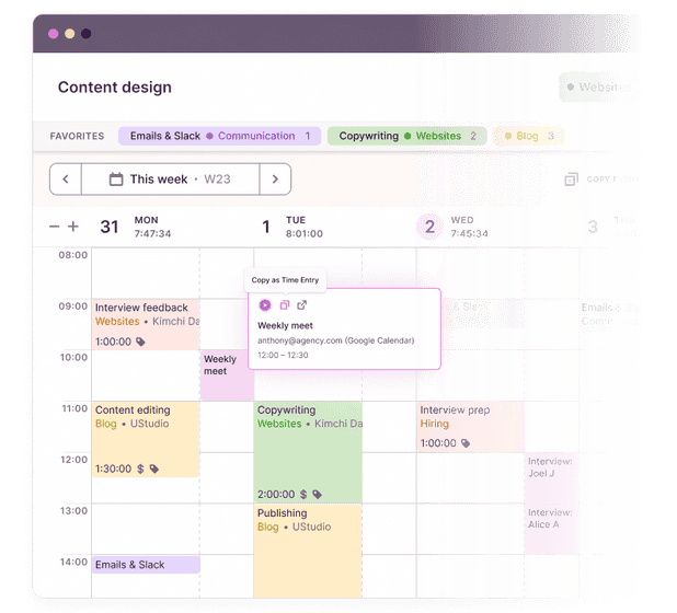 Toggl Track: Time Tracking Software for Any Workflow