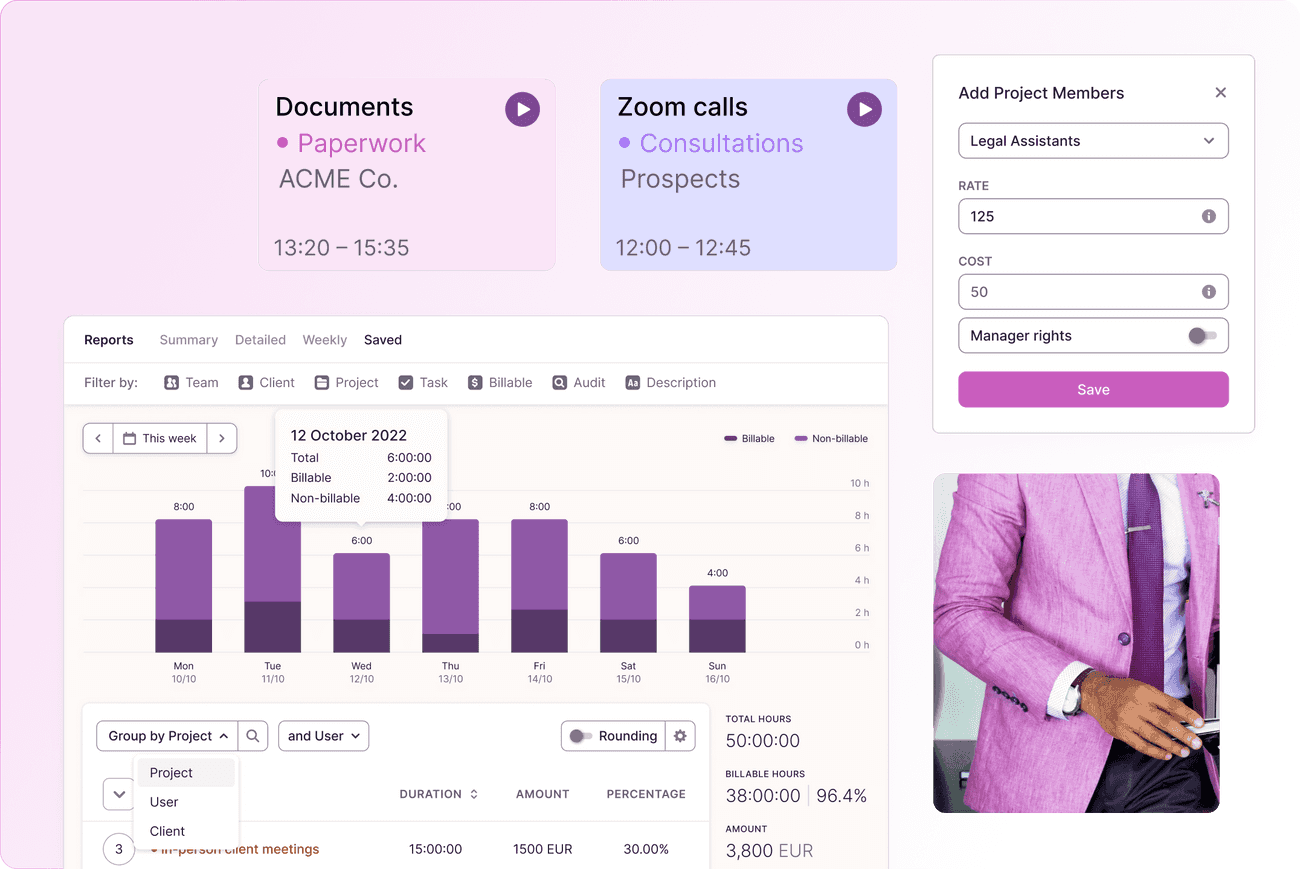 FREE Time Tracking Software for Lawyers & Attorneys | Toggl Track