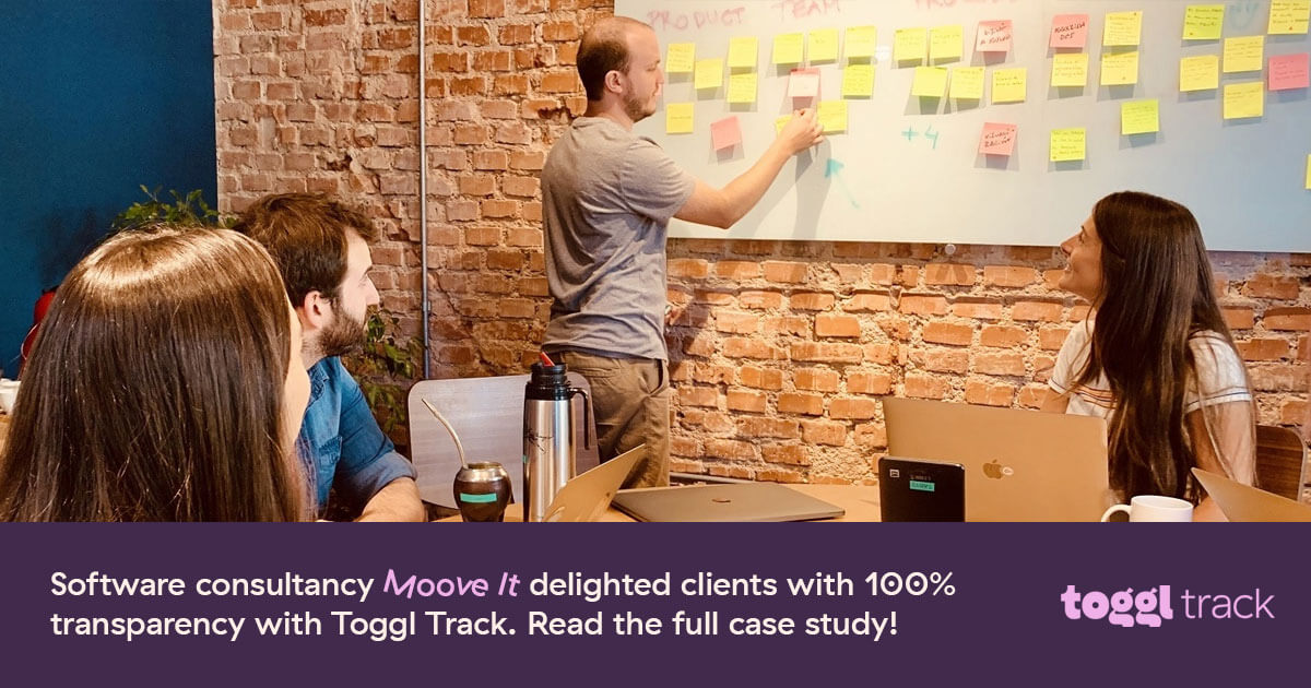 Moove It Delights Clients With a Bespoke Track Integration | Toggl Track