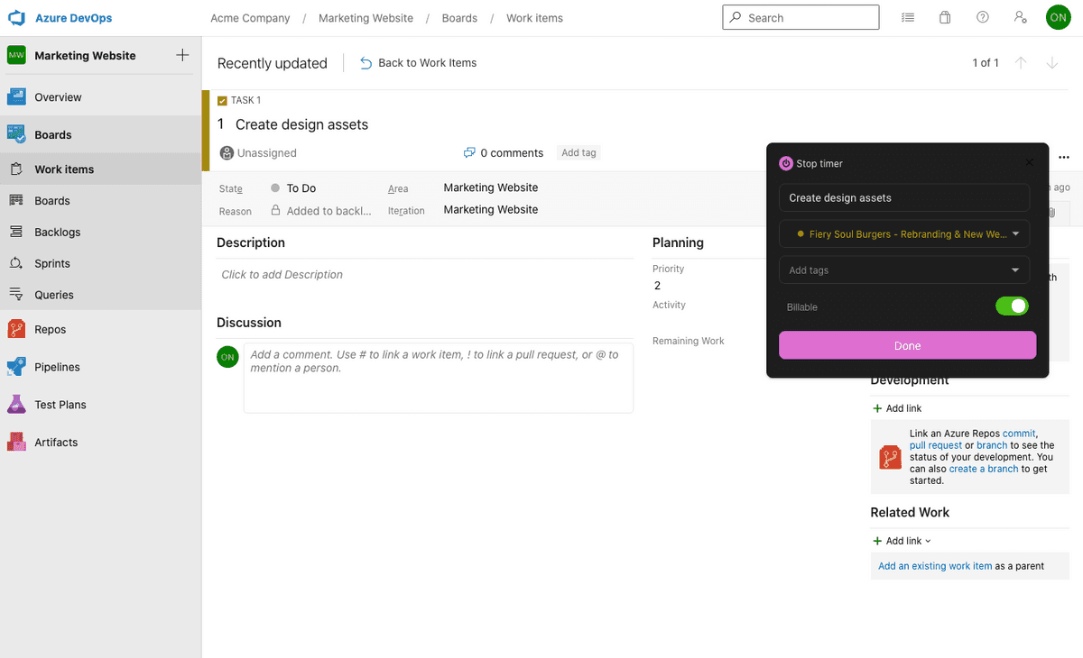 Visual Studio Time Tracking | Toggl Track