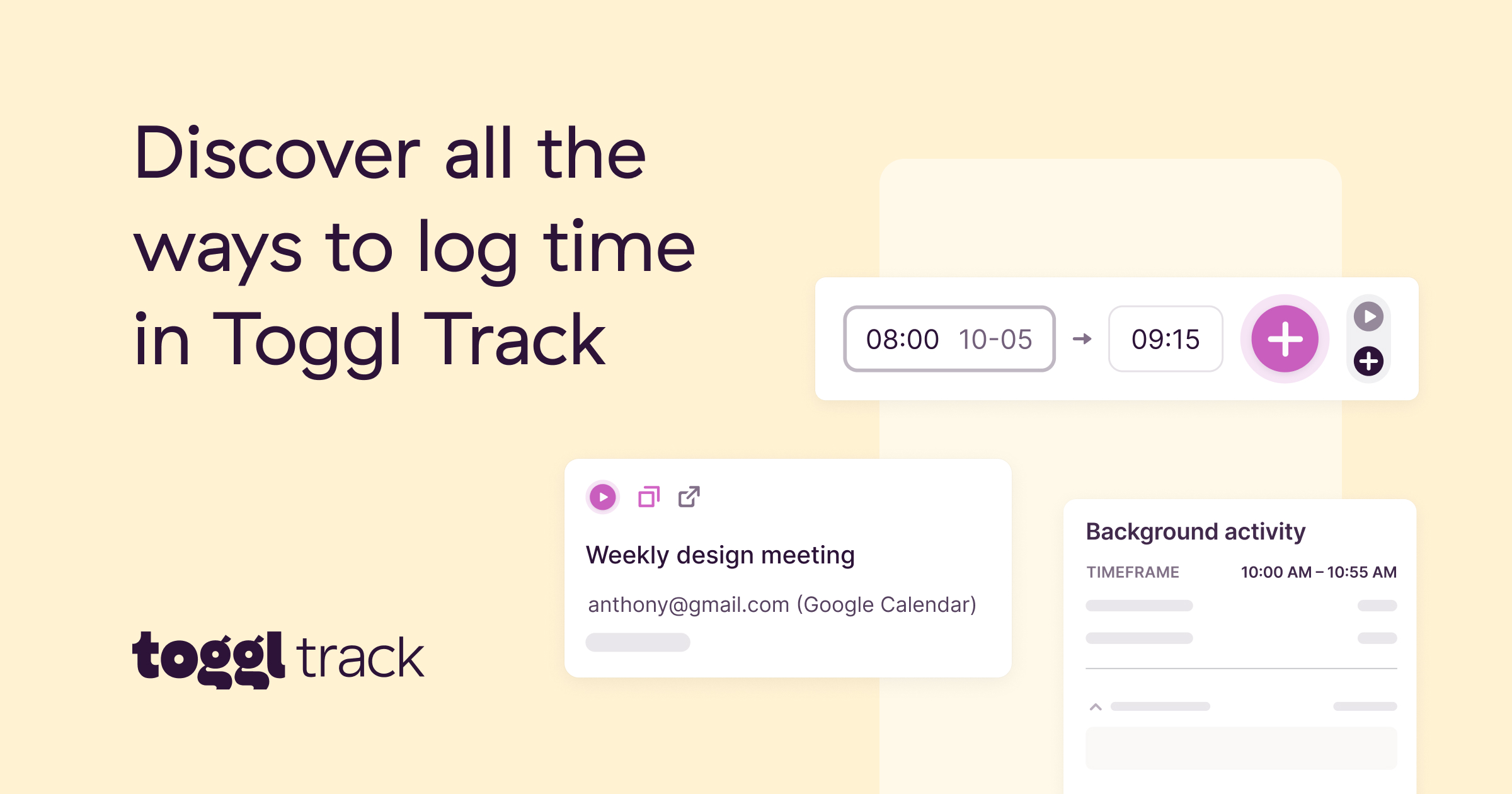 All The Ways to Track Time in Toggl Track