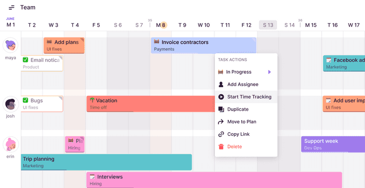 Toggl Plan Time Tracking